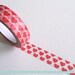 Red Heart Pattern Washi Tape / Masking Tape 10m - Etsy
