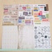 Paper Collage Art Sticker Set // Message, Graffiti, Street Art, Postage ...