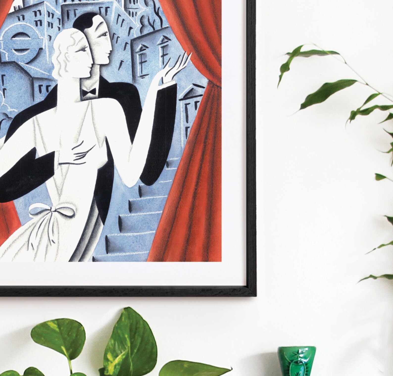 The Music Life Plays Vintage London Travel Theatre Poster Art - Etsy