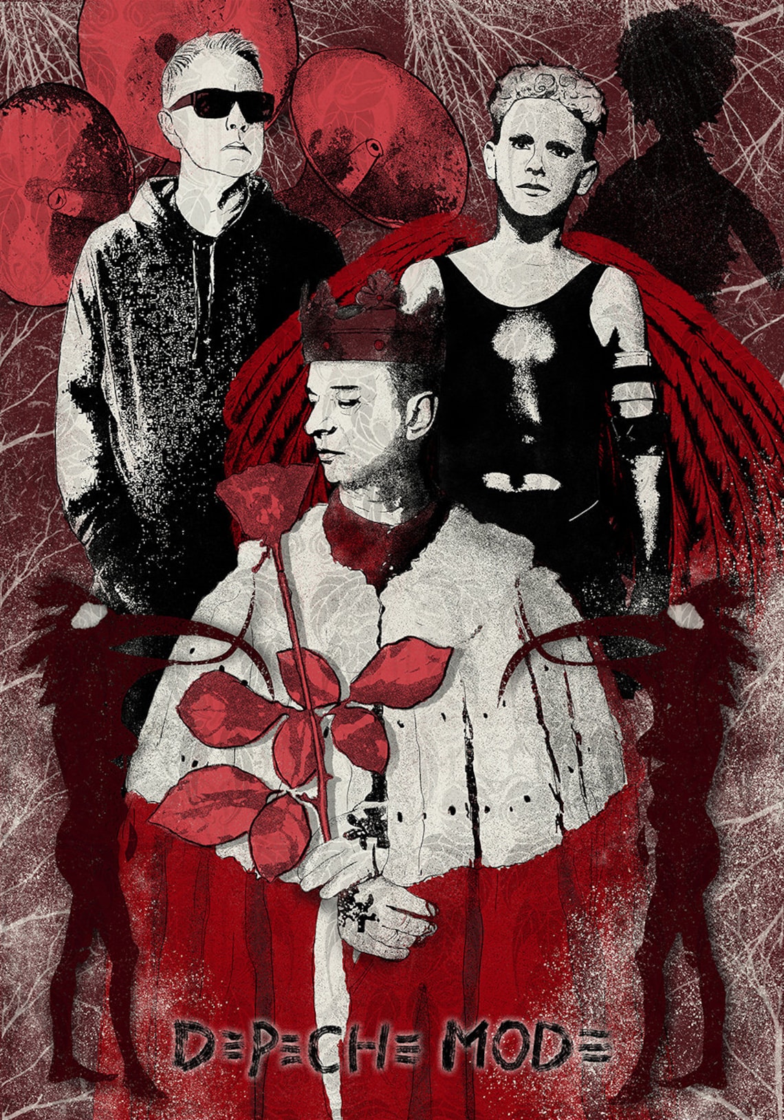 DEPECHE MODE Music Artwork / Wall Art / Fineart Print - Etsy