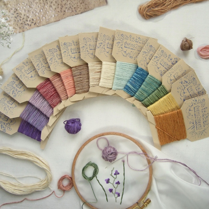 Silk Embroidery Thread - Etsy