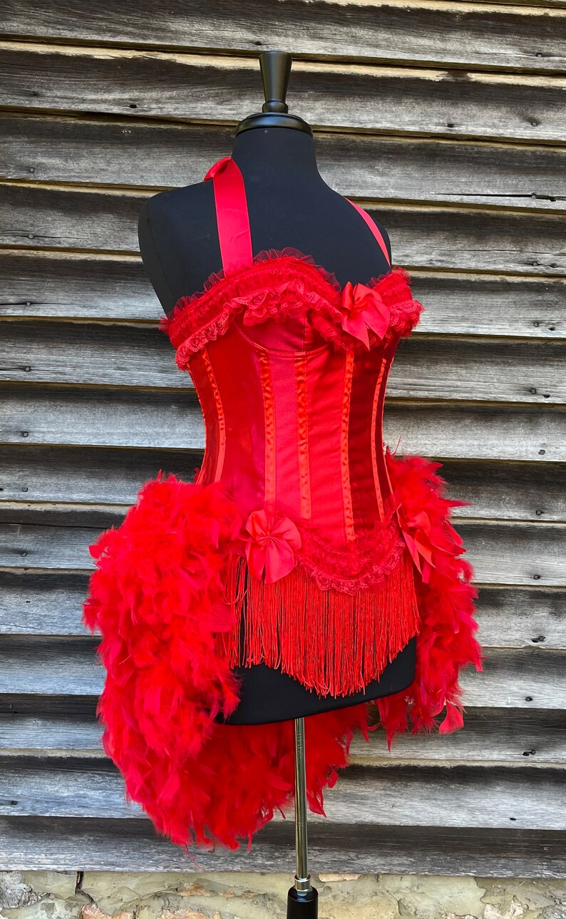 Pick Size-red Victorian Lace Burlesque Carnival Circus Costume - Etsy
