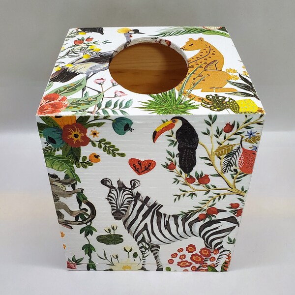 Animal Tissue Box - Etsy