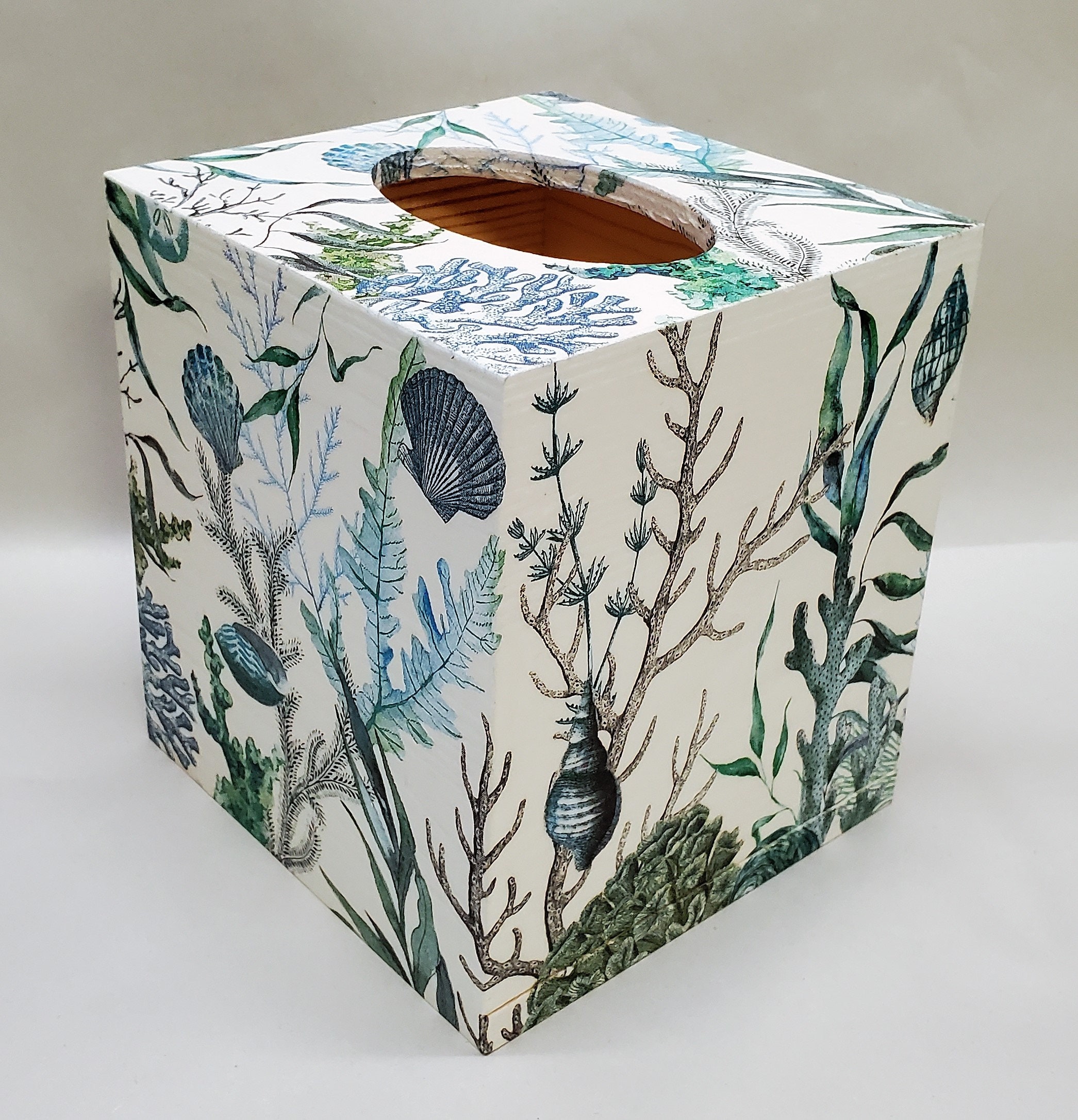 Tissue Box Cover Shells - Etsy