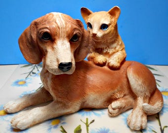 Friends Dog Statue - Etsy