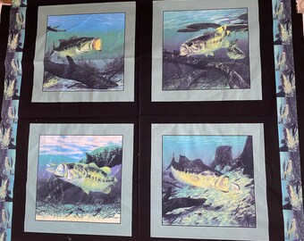 Fish Quilt Panels - Etsy