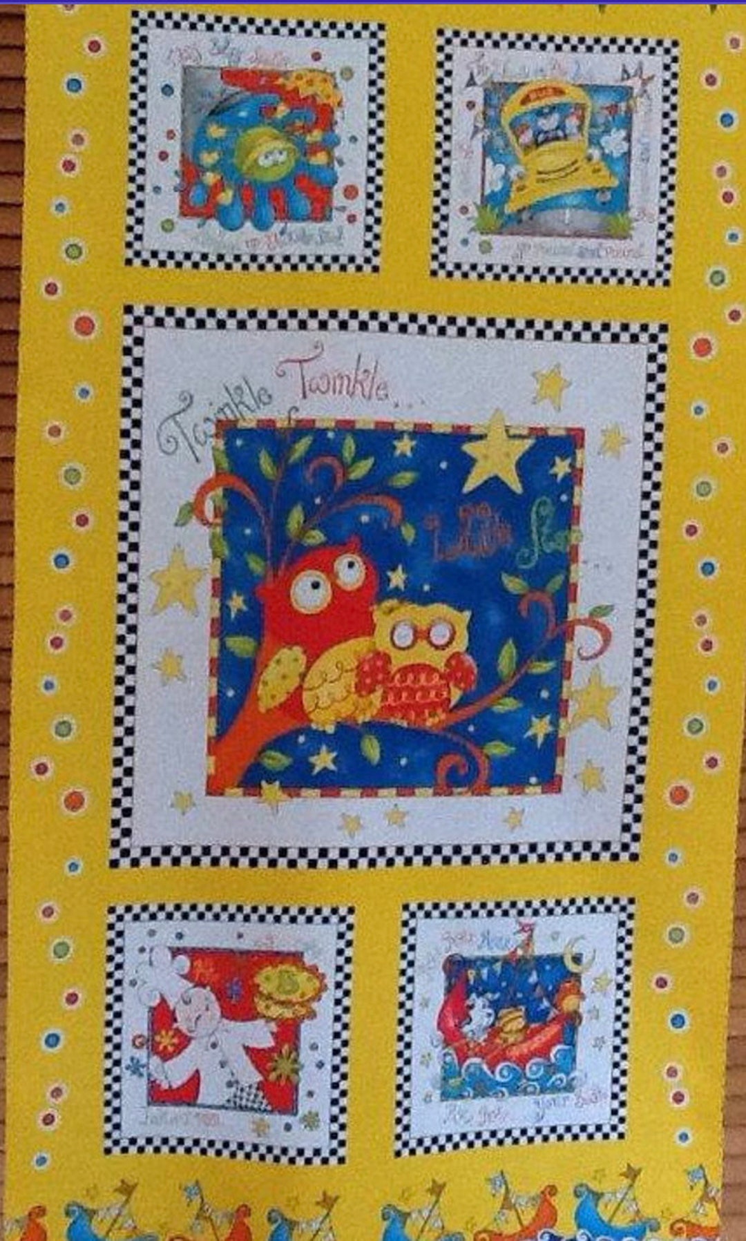 29-rhyme Time Quilt Panel by Delphine Cubitt Henry Glass Fabrics - Etsy