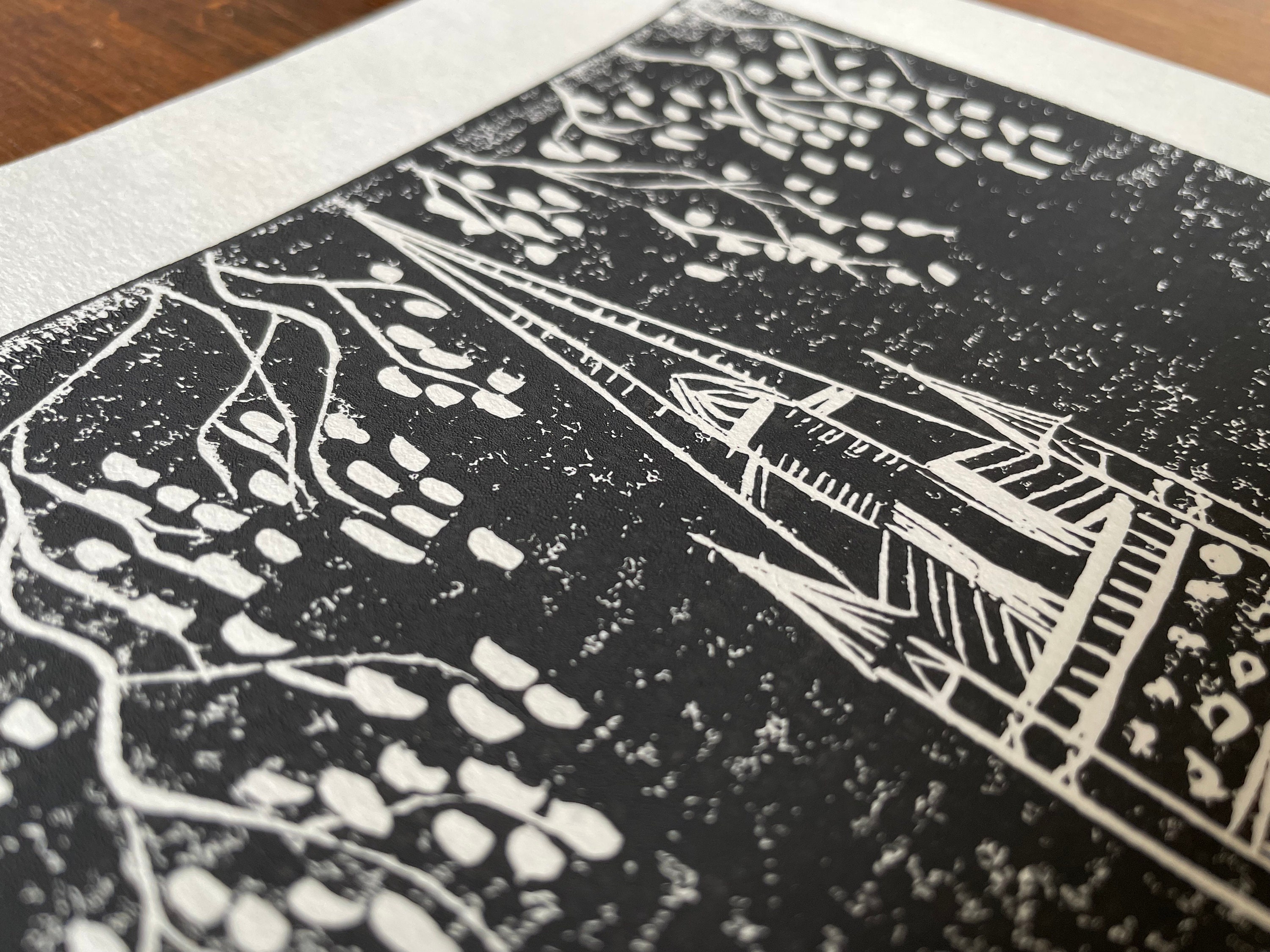 Norwich Cathedral Original Lino Print | A4 | Wall Decor - Etsy UK