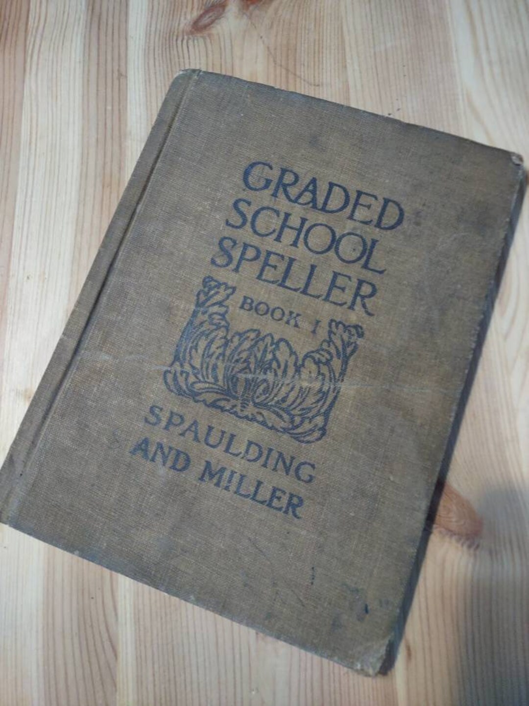 Antique Graded School Speller Book I by Spaulding and Miller 1908 - Etsy