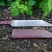 Viking Large Seax and Sheath Hand Forged Handmade - Etsy