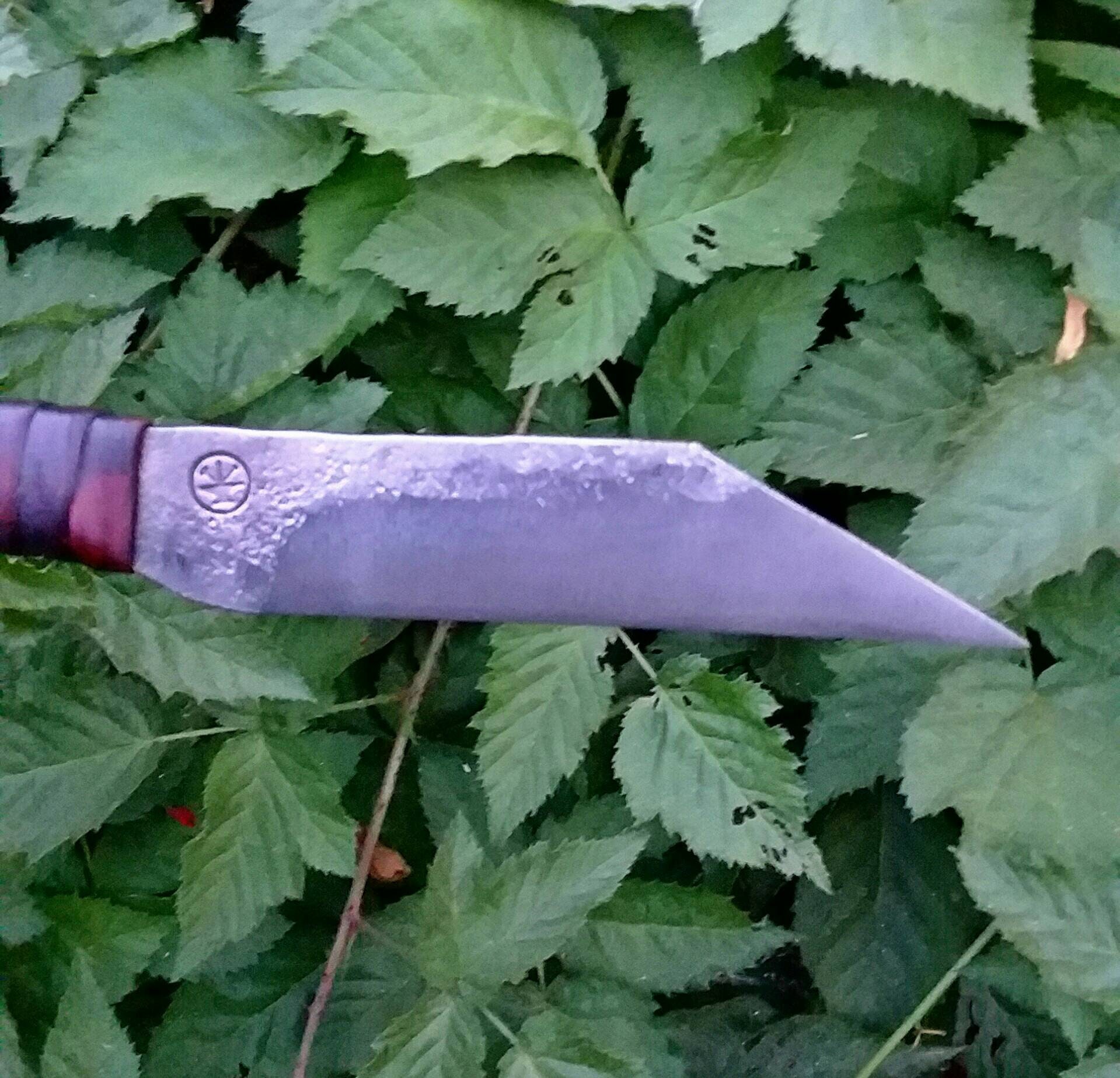 Viking Utility Seax and Sheath Hand Forged Handmade | Etsy