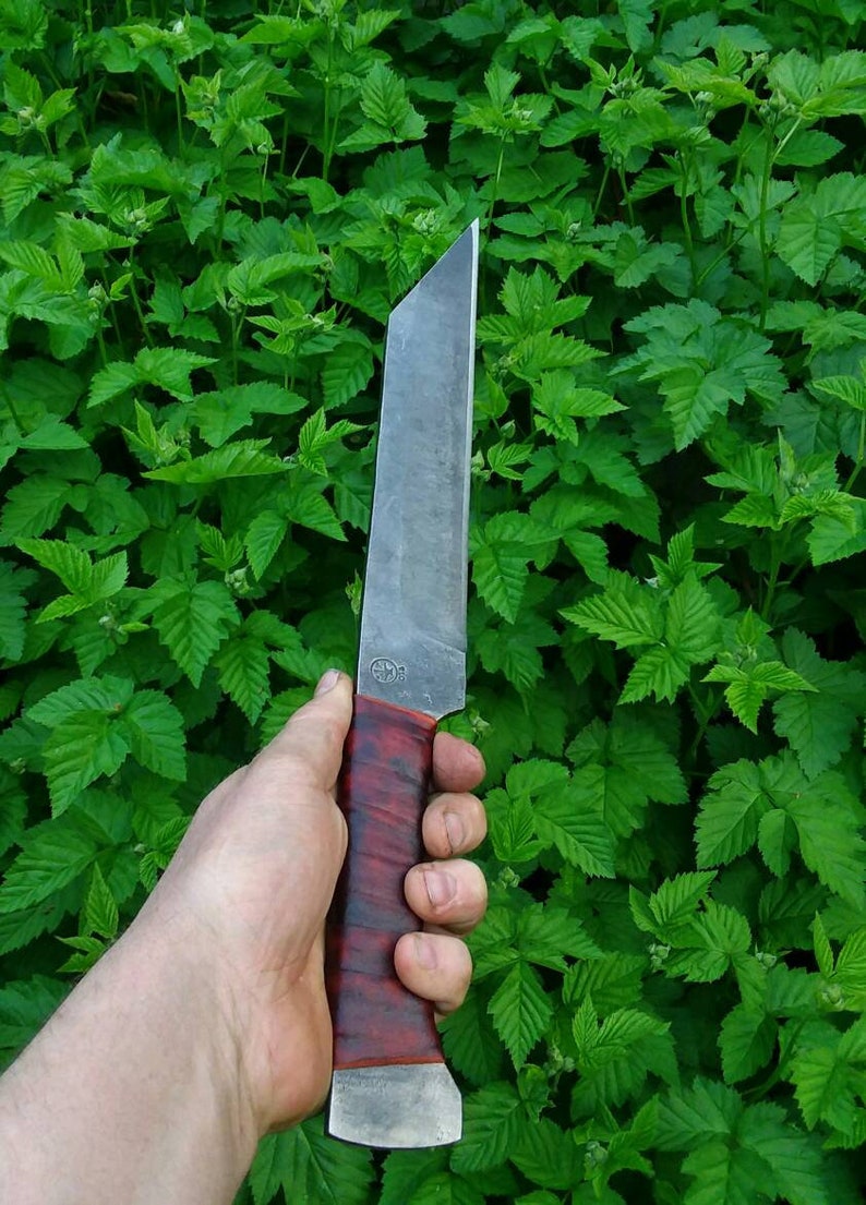Viking Large Seax Hand Forged Handmade - Etsy