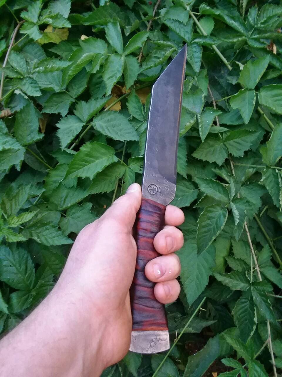 Viking Seax and Sheath Hand Forged Handmade | Etsy