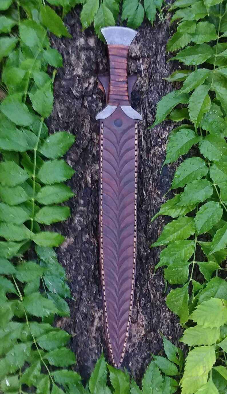 Integral Medieval Short Sword Hand Forged Handmade - Etsy