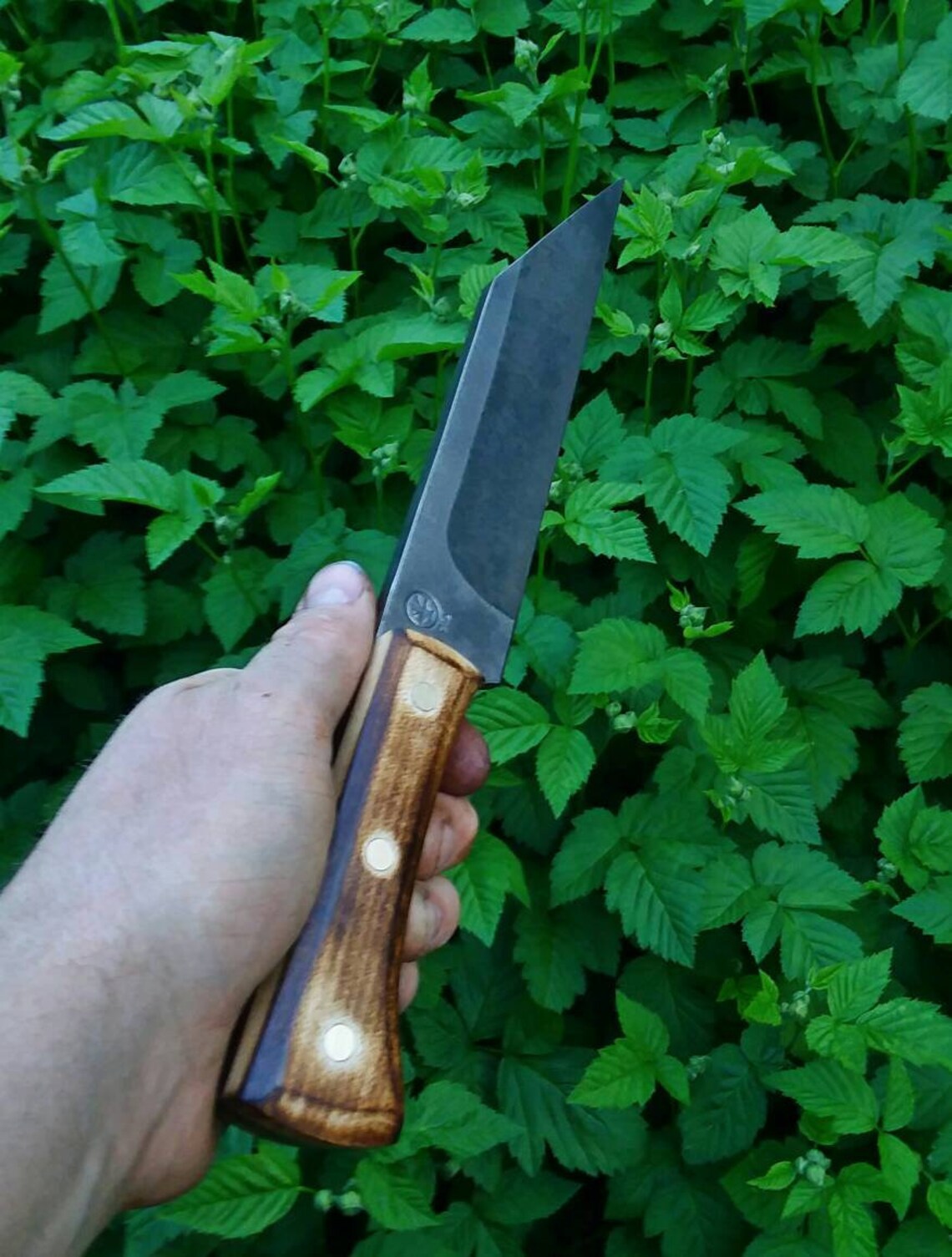 Viking Scaled Seax and Sheath. Hand Forged Handmade | Etsy