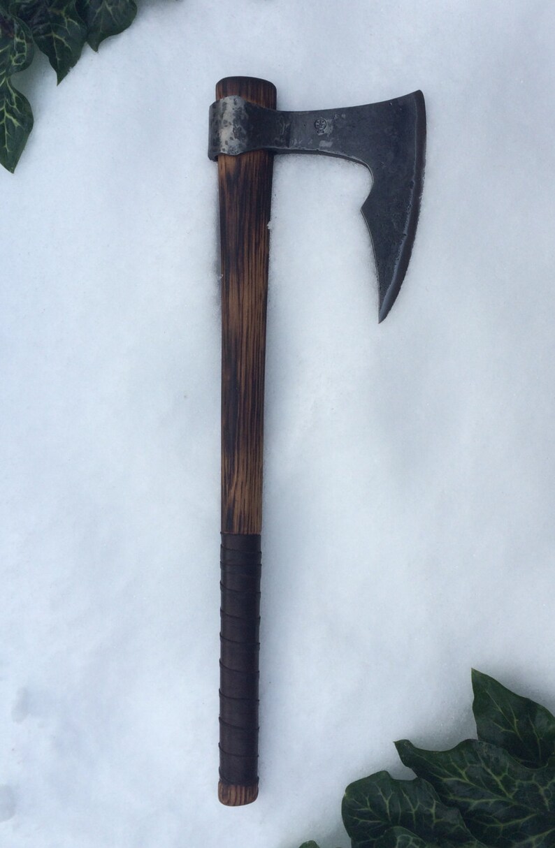 Barberic Bearded Battle Axe Hand Forged Handmade - Etsy