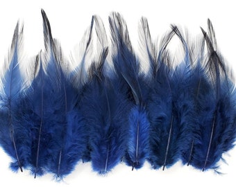 Navy Blue Feathers - Etsy