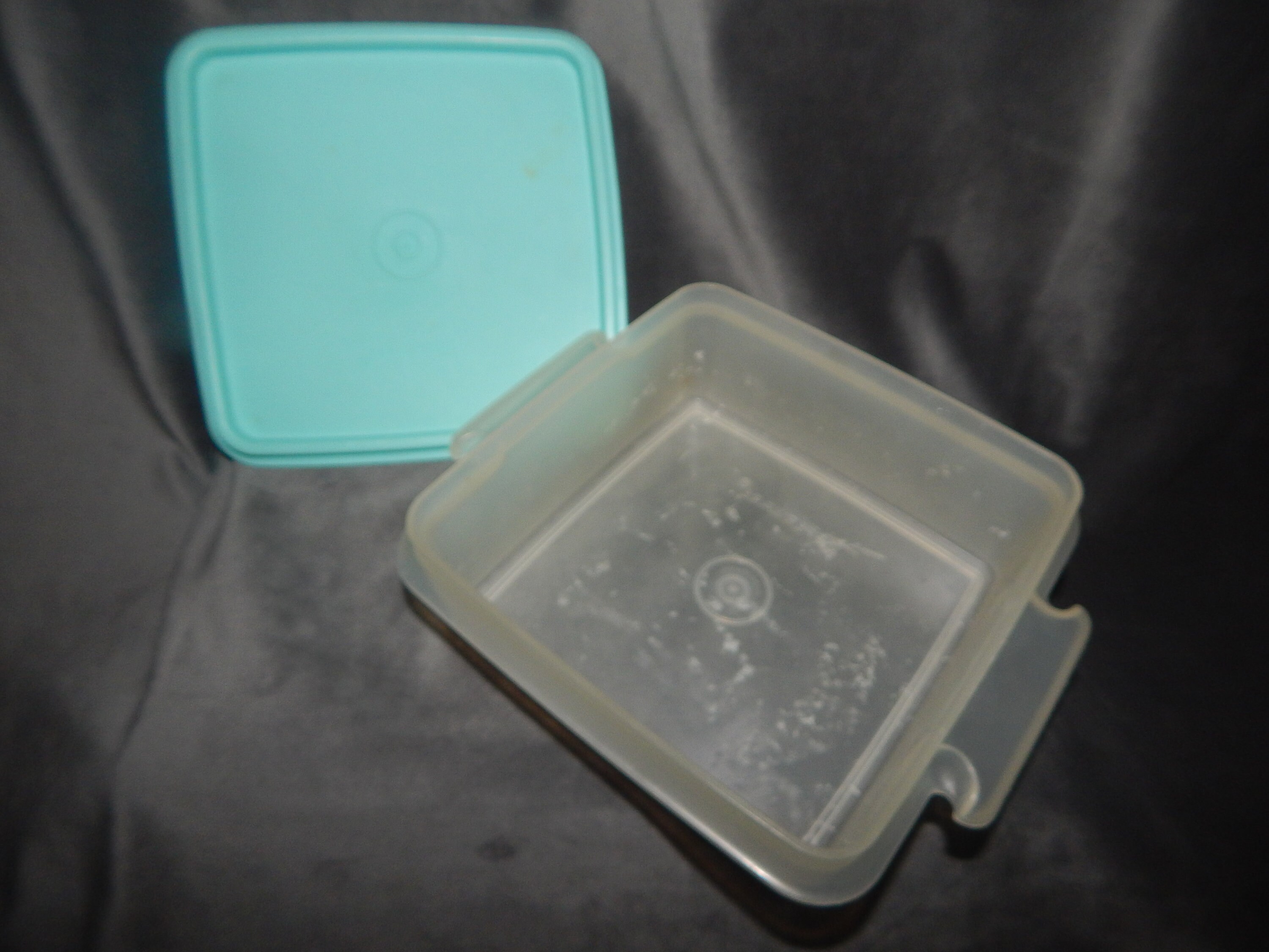 Vintage Tupperware Lidded Square Storage Container 2 1/4 - Etsy
