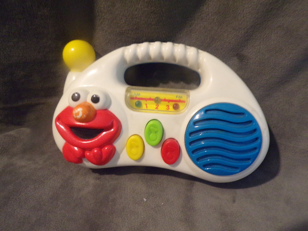 Tyco 1996 Baby Toddlers Musical Elmo Radio Toy - Etsy