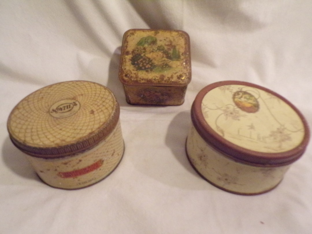 Vintage 3 Tins - Etsy