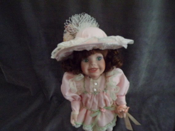 Vintage Hamilton Collection Porcelain Doll - Etsy