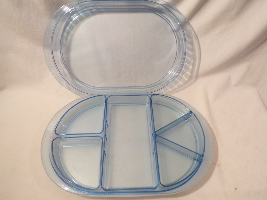 Vintage Tupeware Organized and Storage Divided Display Stow N Go - Etsy