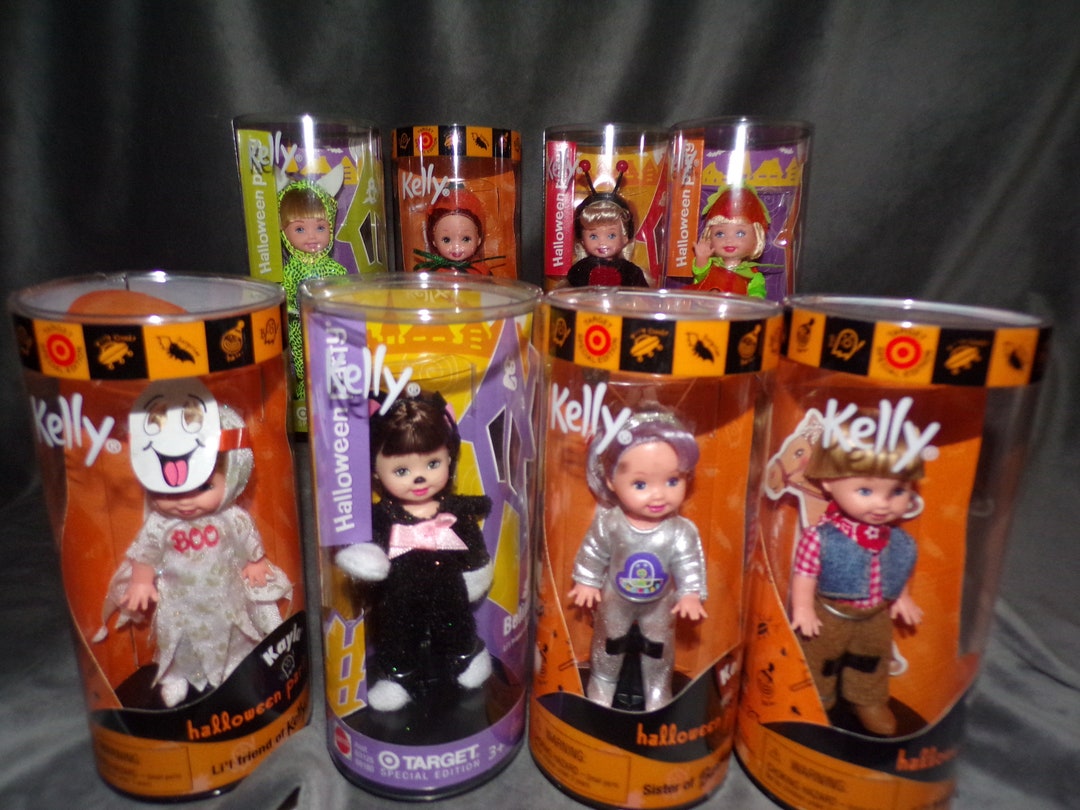 Vintage 6 Mattel Kelly Halloween Dolls to CHODE FROM - Etsy