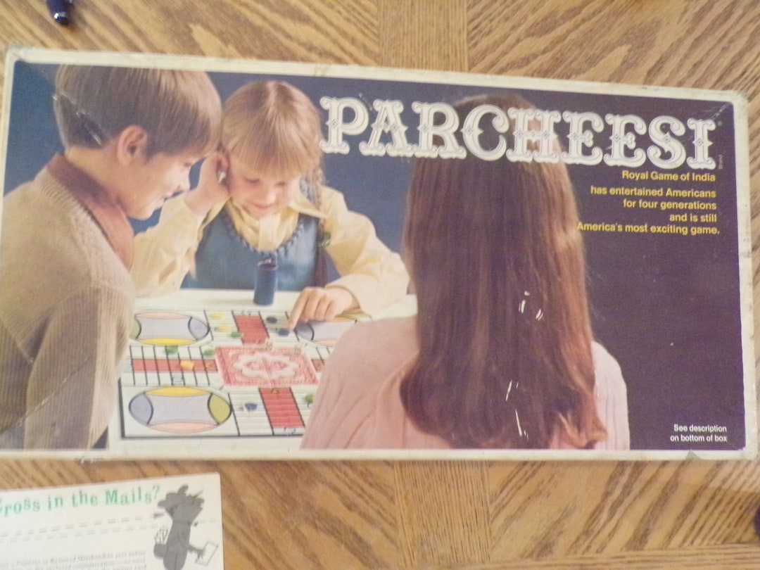 Vintage 1975 Parcheesi Game by Selchow and Righter - Etsy