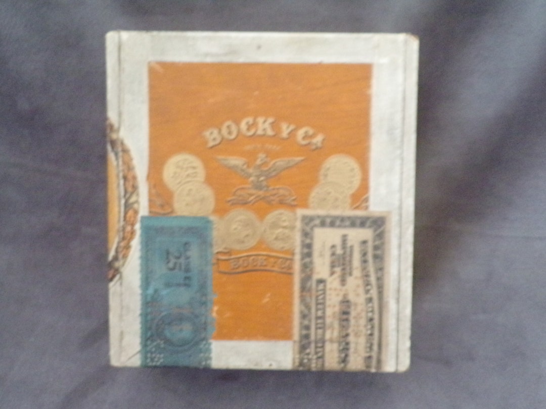 Vintage Bock Y Ca Cigar Box Now EMPTY - Etsy