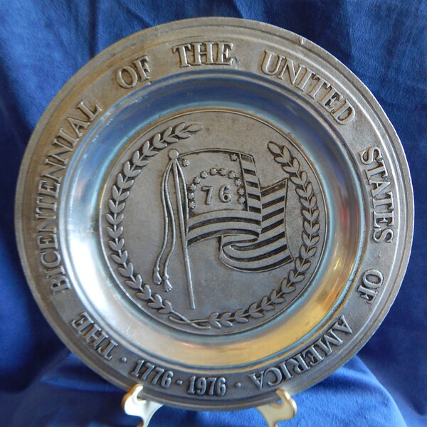 1776 Pewter Plates - Etsy