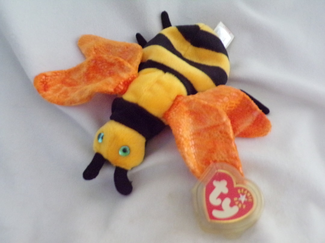 Vintage TY Beanie Babies "buzzie" the Bee - Etsy