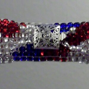 Silver-lined Ruby Sapphire and Crystal 7-1/2-inch/19 Cm Woven - Etsy