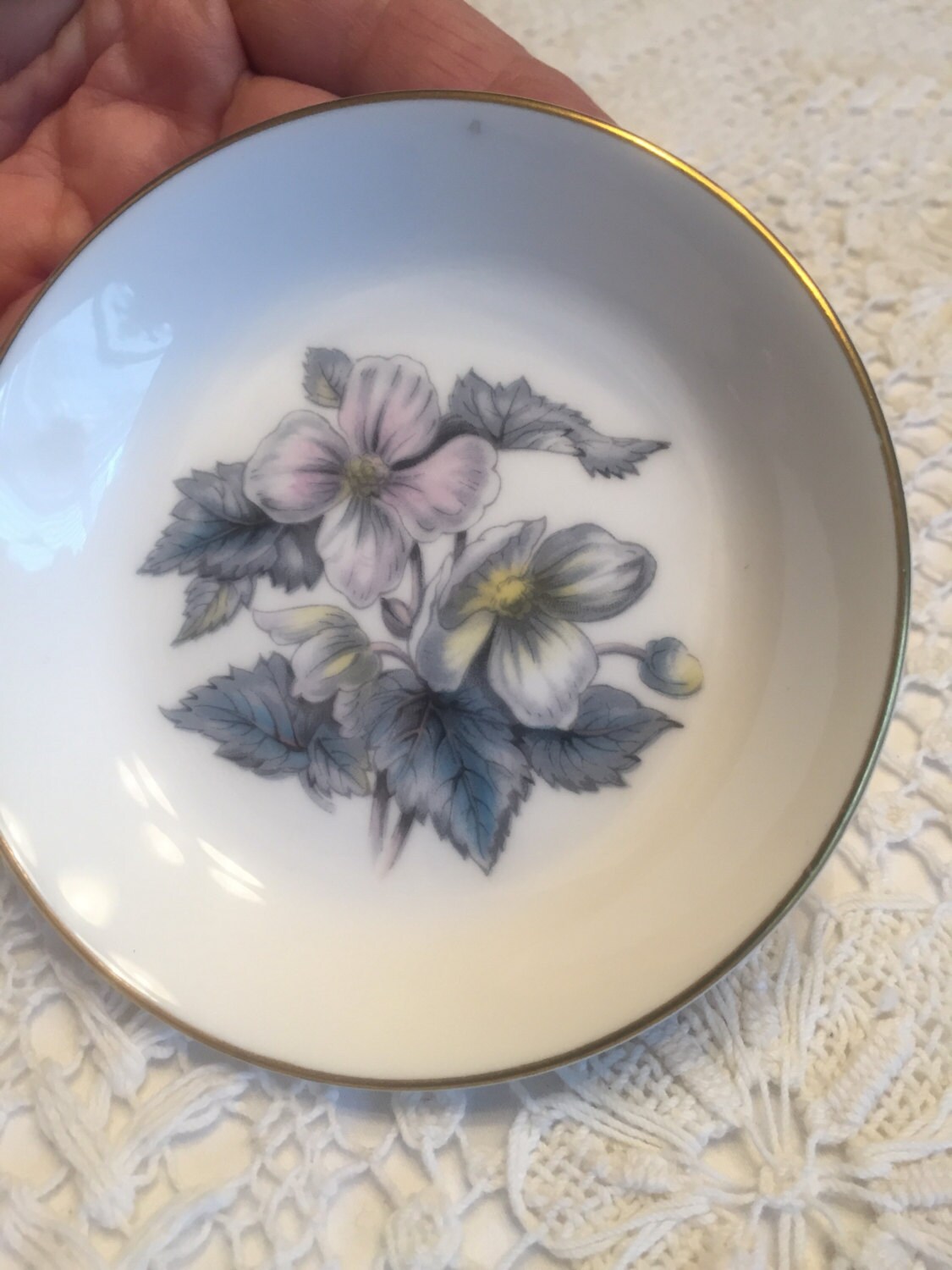 ROYAL WORCESTER Woodland COASTER 1970's Pin Tray - Etsy