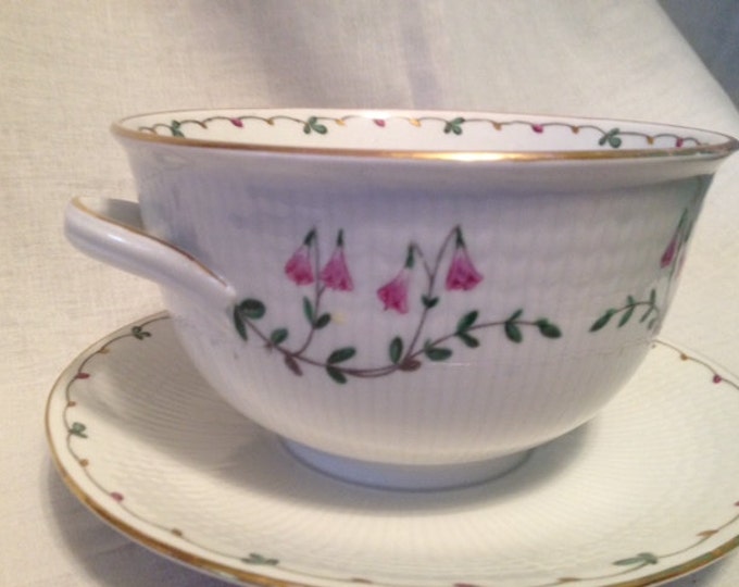 RORSTRAND LINNEA GRAVY Sauce Bowl With Attached Under Plate Made in ...