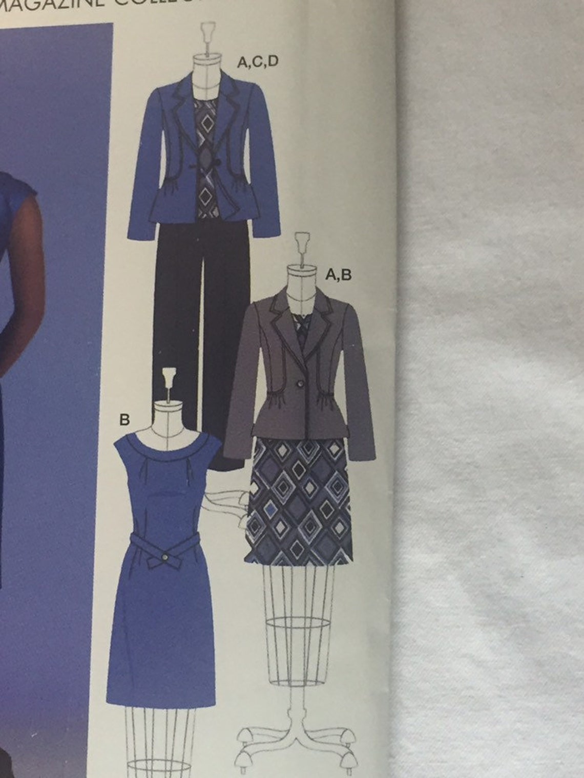 Uncut SIMPLICITY Threads Sewing PATTERN 2455 Misses Dress Top | Etsy