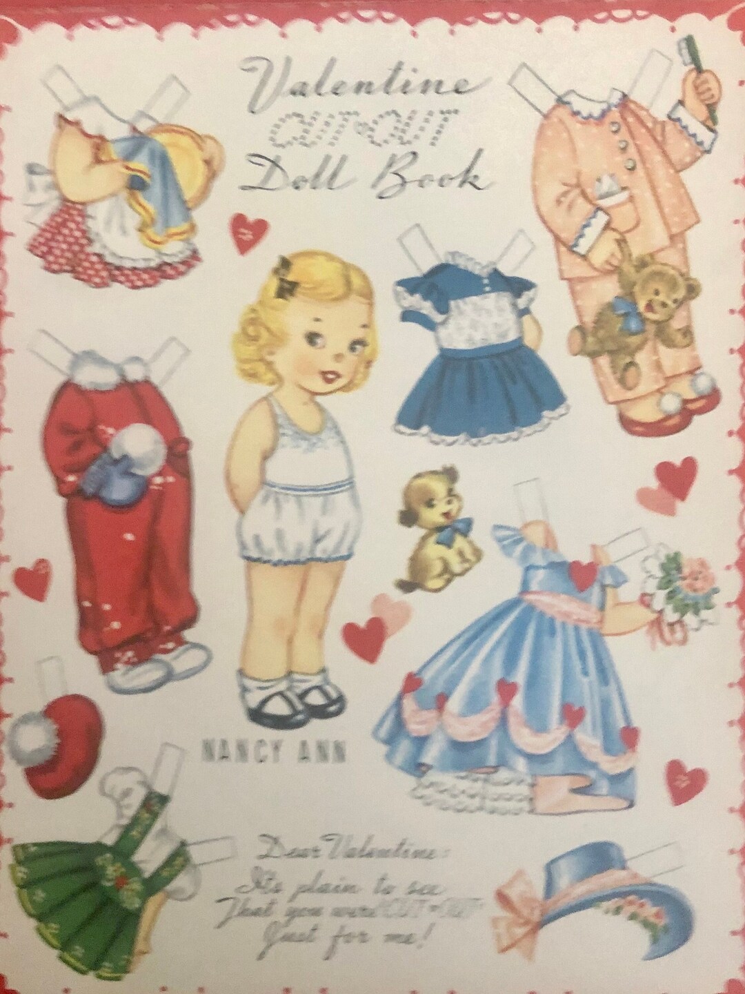 A-MERI-CARD Paper Dolls Card Pg333 - Etsy