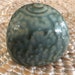 LIMETON POTTERY PAPERWEIGHT Blue-gray Drip Glaze Snail Top Gs1a-100 - Etsy