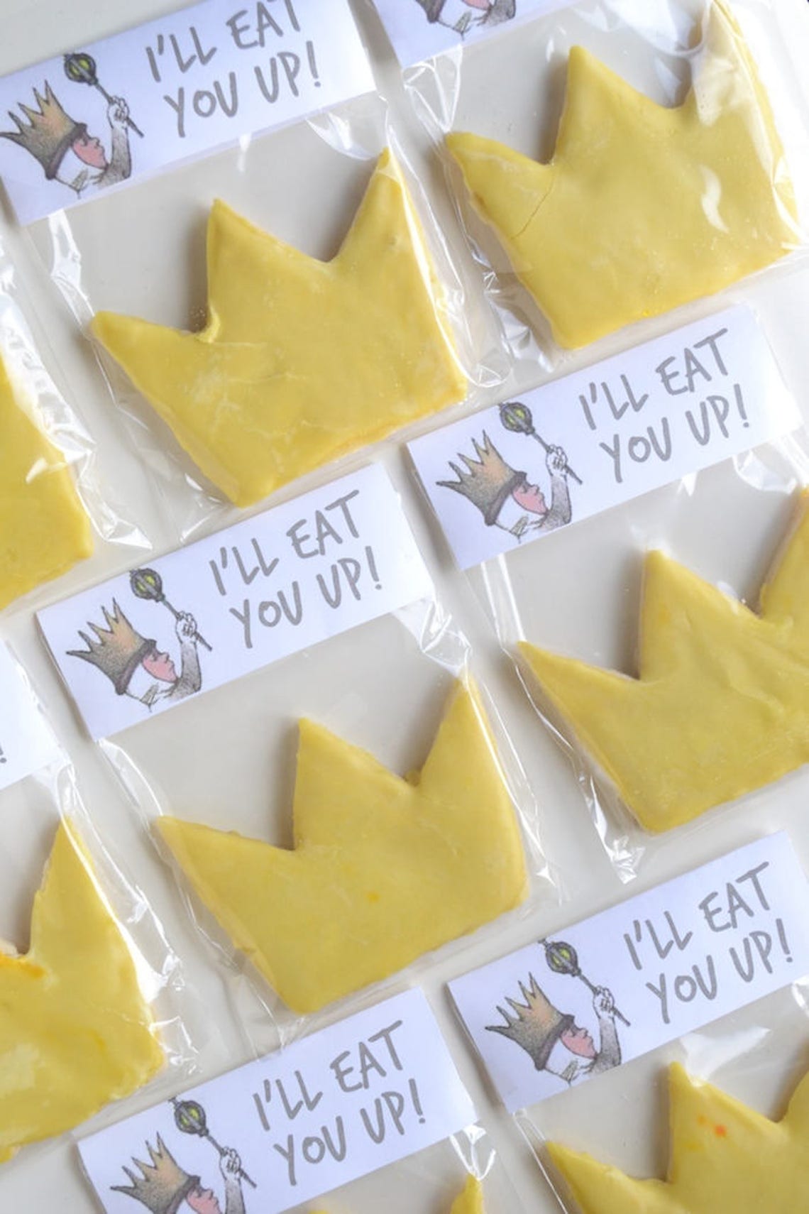 I'll Eat You up Cookie Bag Label - Etsy