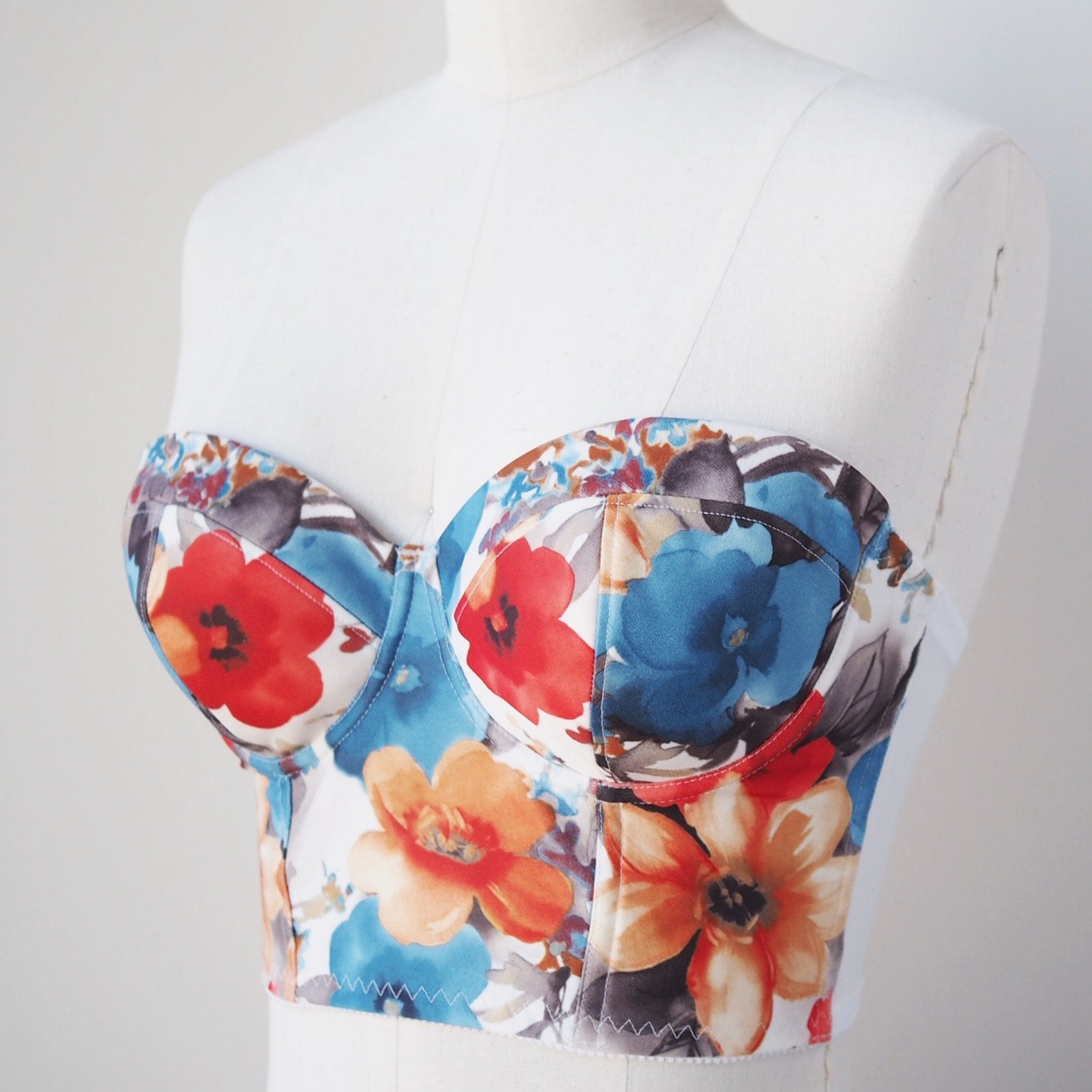 Instant Download PDF Lingerie Sewing Pattern for a Strapless - Etsy