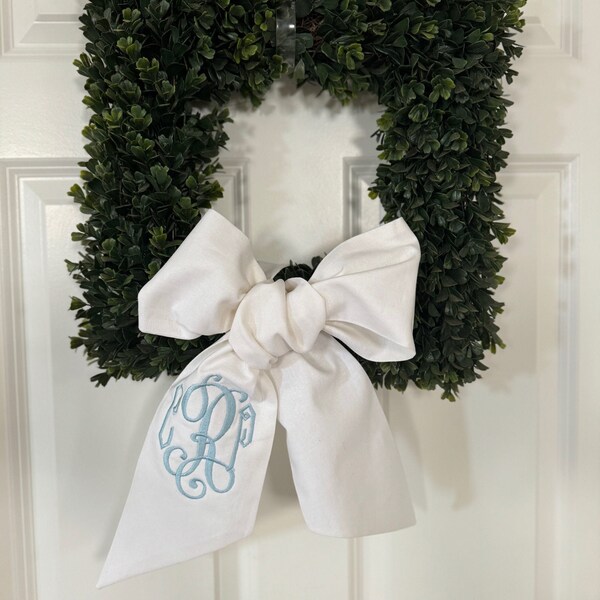 Monogram Wreath - Etsy