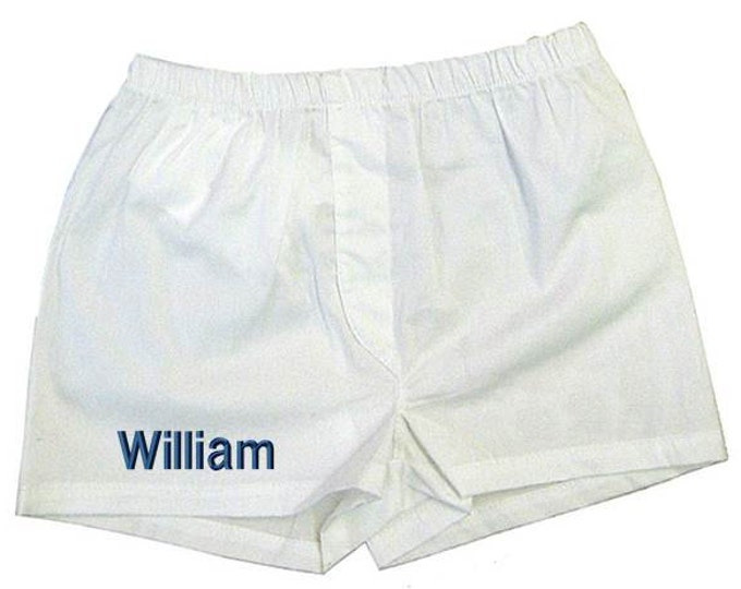 Baby Boy Boxers Diaper Cover Shorts Boys Monogrammed Monogram Initial ...