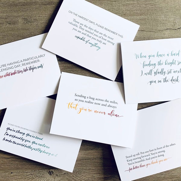 Supportive Cards - Etsy