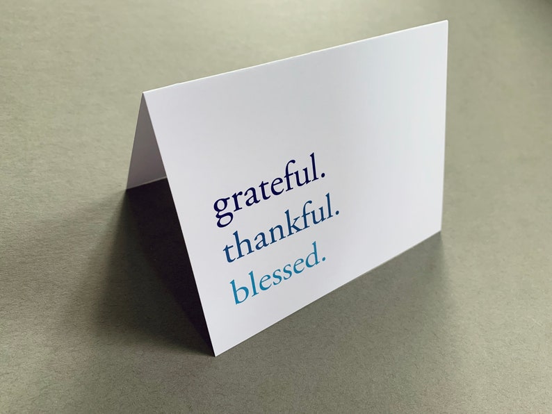 Expressing Gratitude Card Collection General Thank You Notes - Etsy