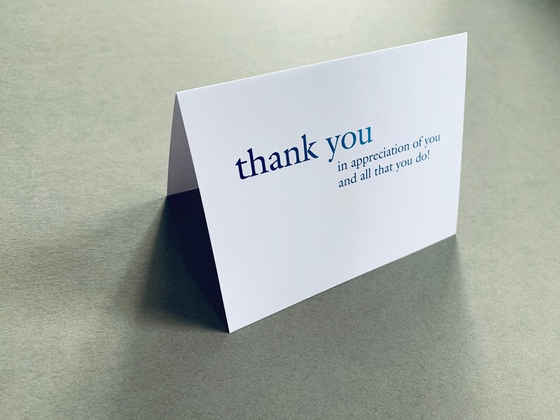 Expressing Gratitude Card Collection General Thank You Notes - Etsy