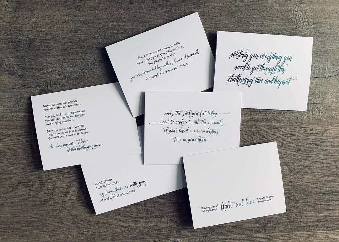 Sympathy Collection | Sympathy Notes | Cards for Times of Loss - Etsy