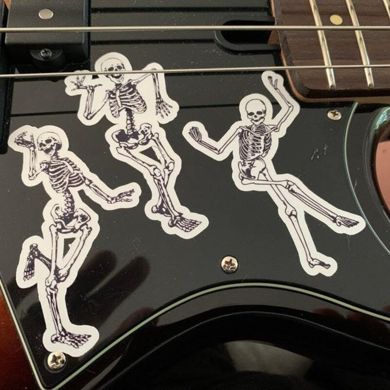 Skeleton Sticker - Etsy