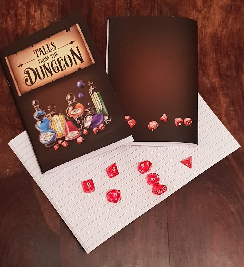 Dungeons and Dragons Lined Notebook LIMITED EDITION - Etsy