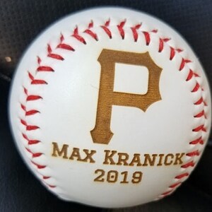 Laser Engraved Leather Baseballs - Etsy