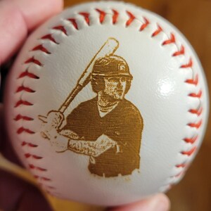 Laser Engraved Leather Baseballs - Etsy