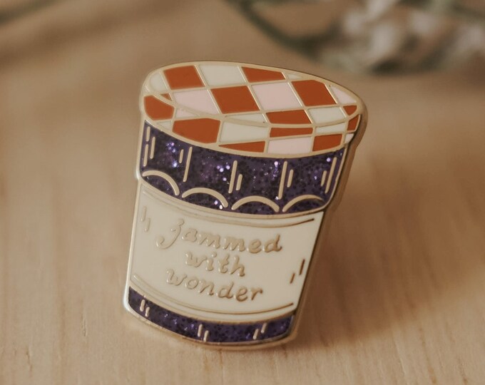 Jammed With Wonder Enamel Pin Hard Enamel Lapel Pin Flair - Etsy